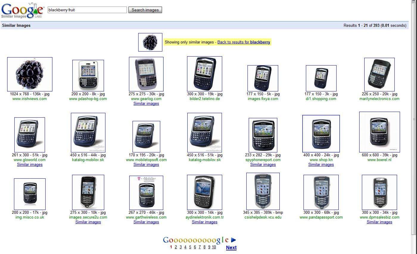 Google Similar Images: A Glitch? – The Noisy Channel